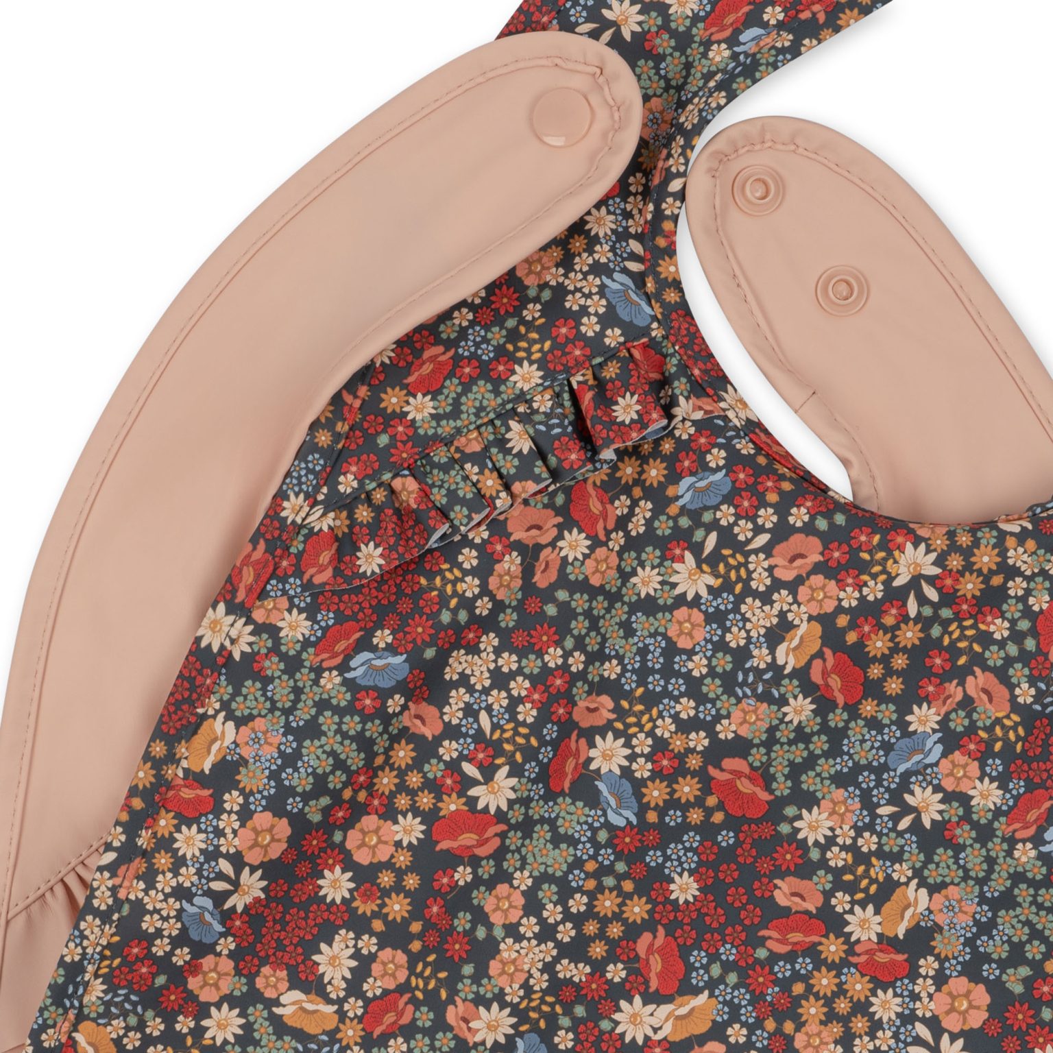 2 Pack Frill Dinner Bibs – Villetta Blue – Would Play and Learn PH